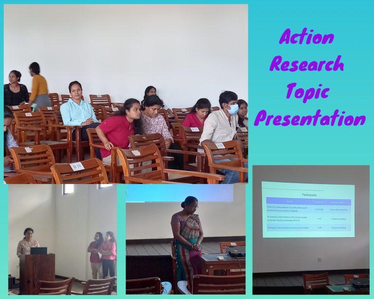 Department of English Language Teaching - » Action Research Workshop 3 ...